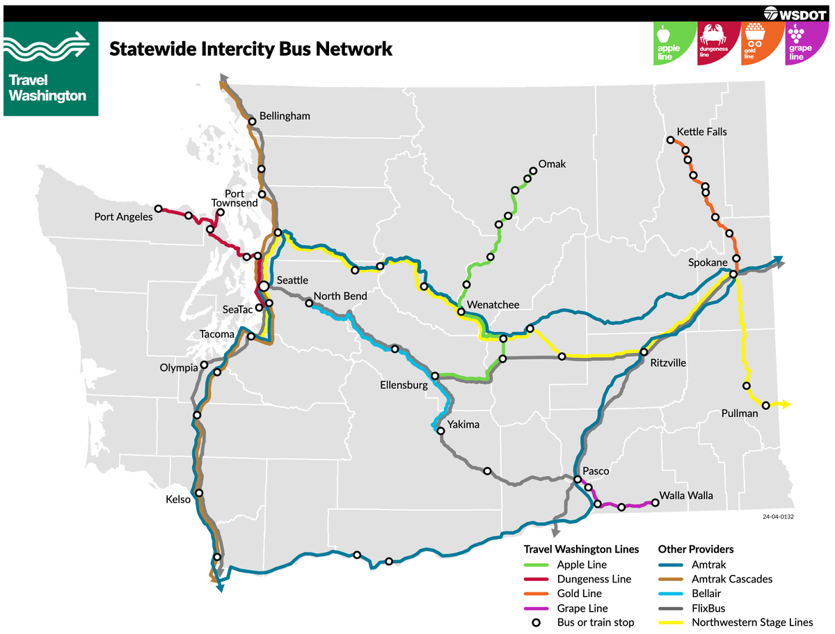 WSDOT Seeking Input on State's Intercity Bus Network